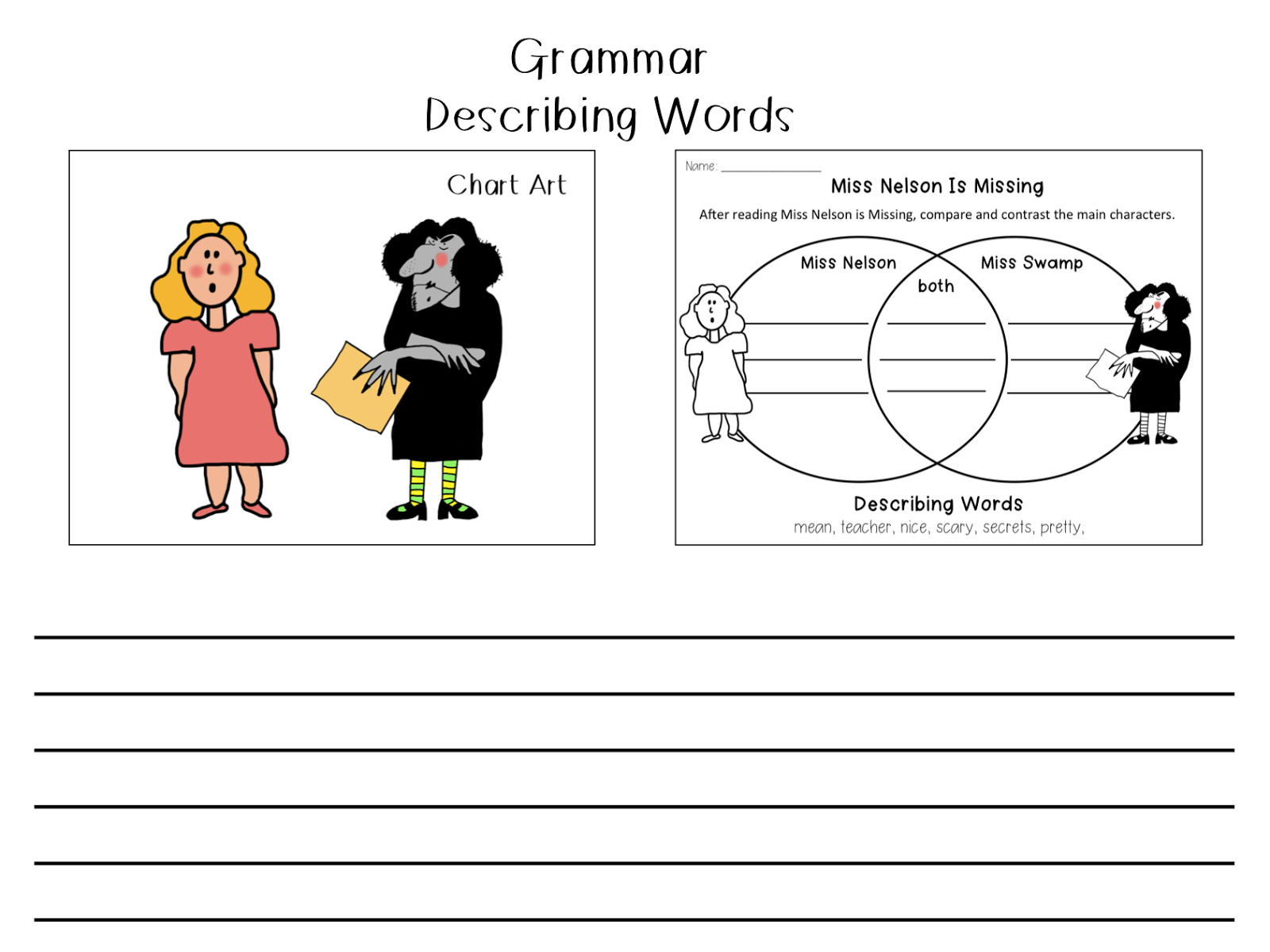 Primary Graffiti: Missing Teacher {Low Prep Resources}
