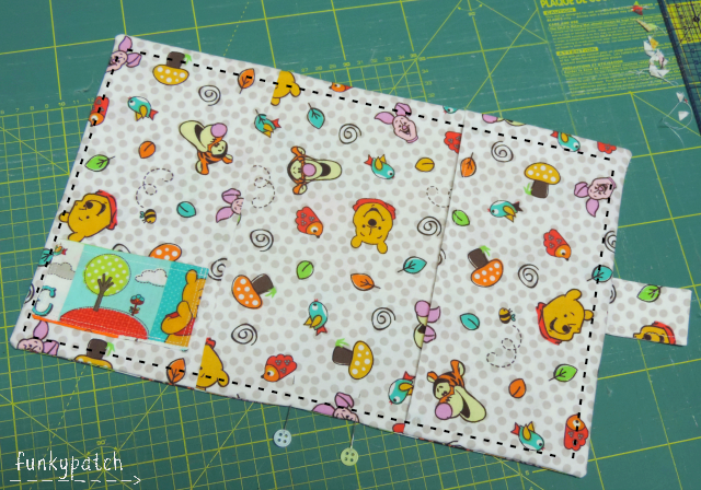 Patchwork de FUNKYPATCH: Tutorial: Porta-documentos Bebé