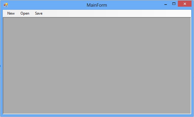 How to create MDI container form and open child forms in it