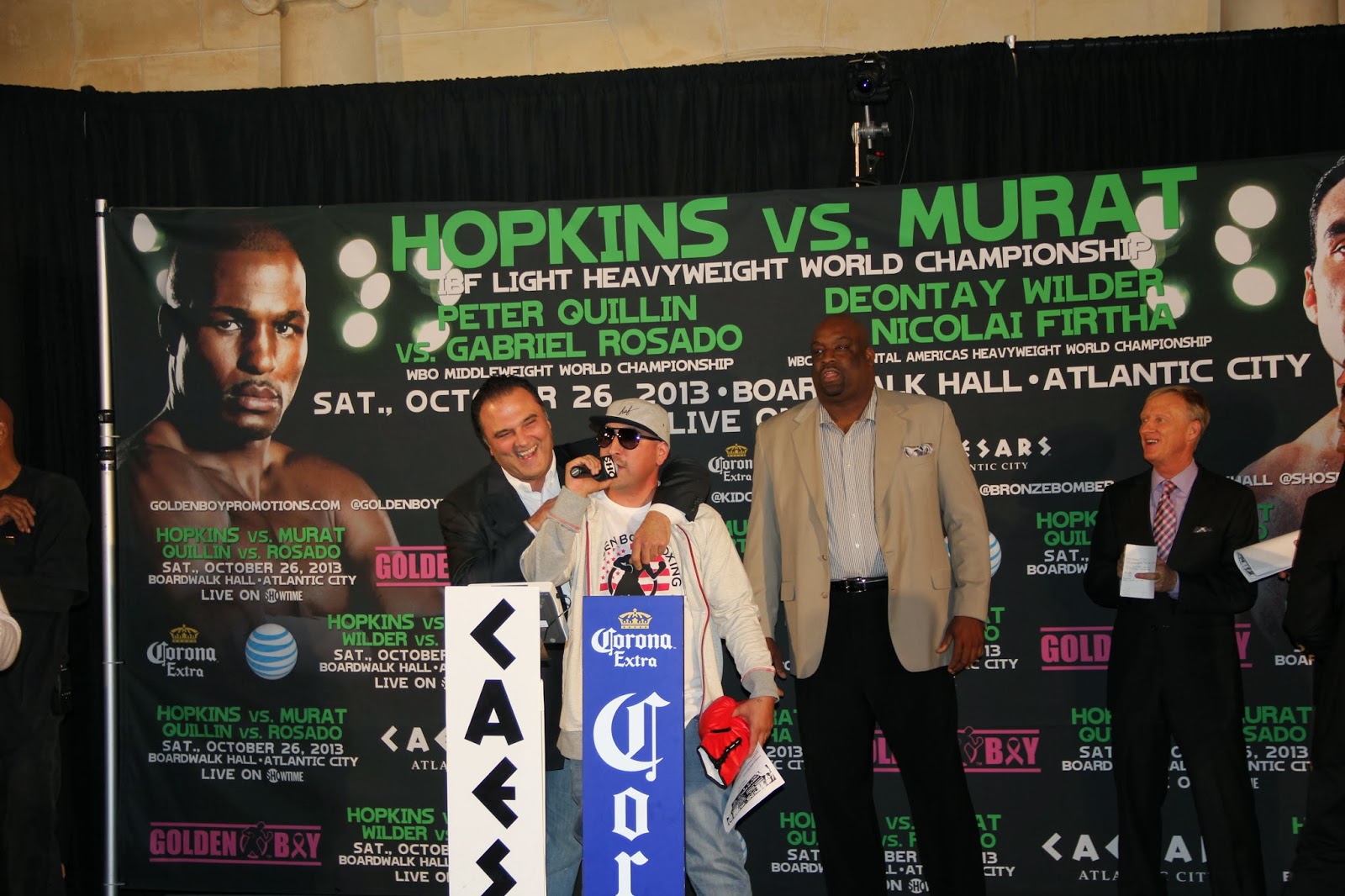 Deontay Wilder "The Bronze Bomber": And now for the weigh-in