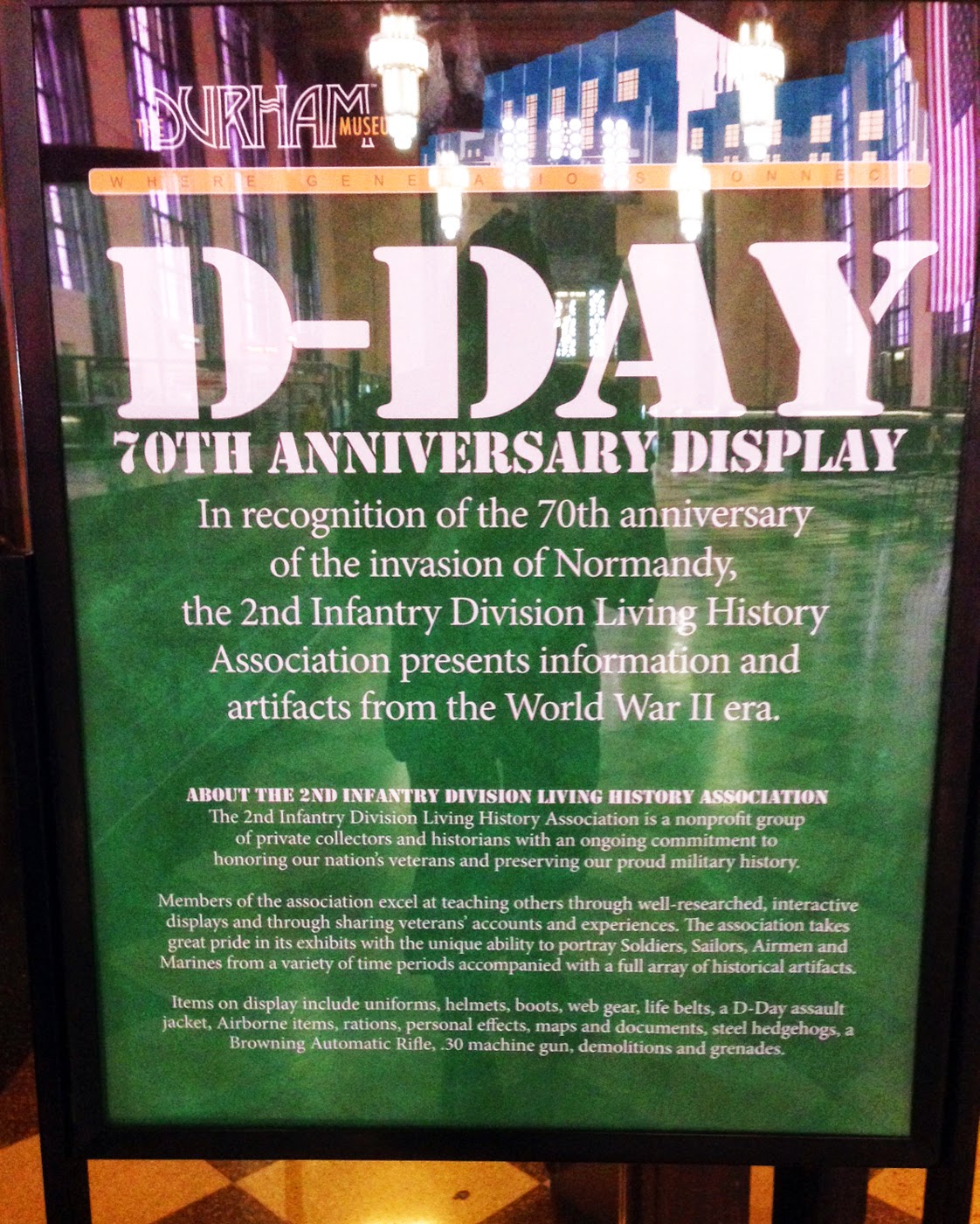 The Indianhead: D-Day at the Durham Museum