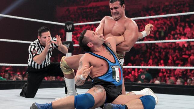WWE In live!!!!: ALBERTO DEL RÍO vs SANTINO MARELLA