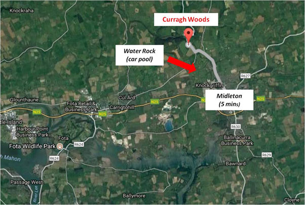 Curragh Woods is located just 4km north of Midleton on the R626 to ...