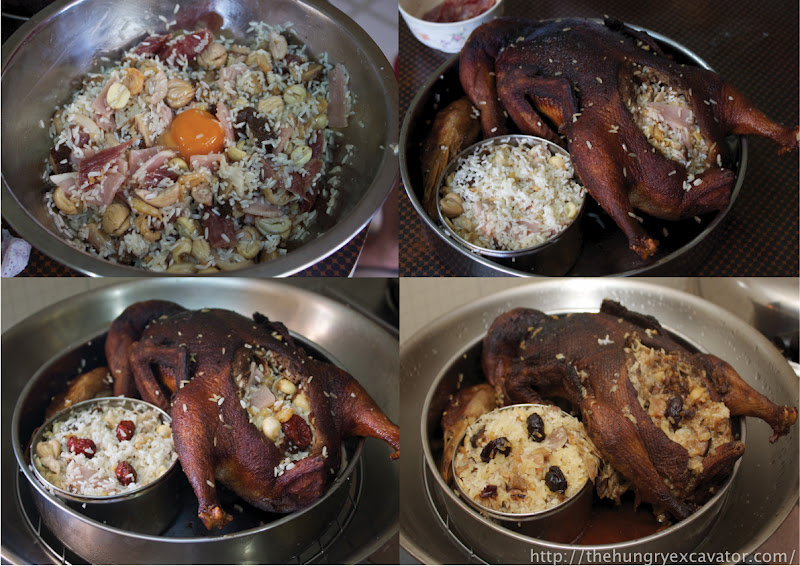 The Hungry Excavator: Chinese 8 Treasure Duck (八宝鸭) Recipe =)