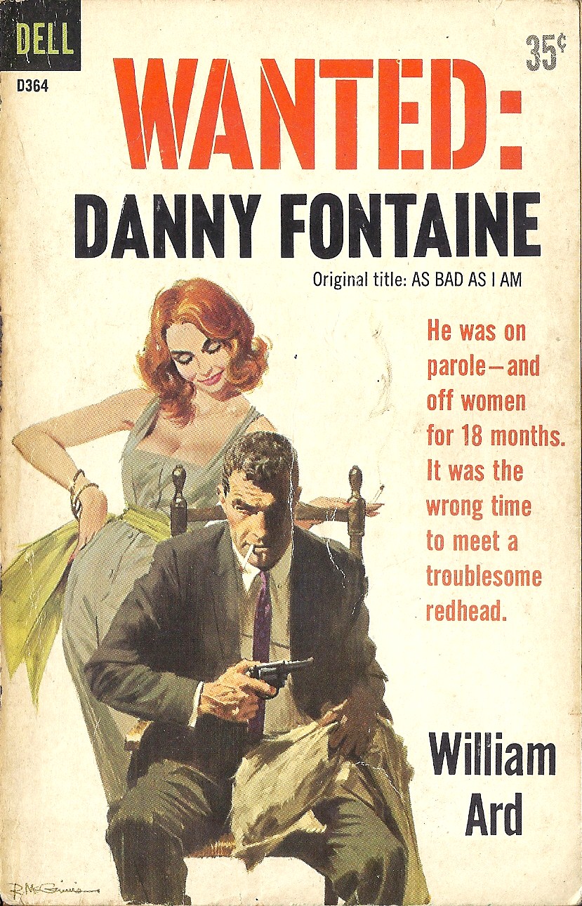 TRUE PULP FICTION: VINTAGE PAPERBACK OF THE WEEK: William Ard, WANTED ...