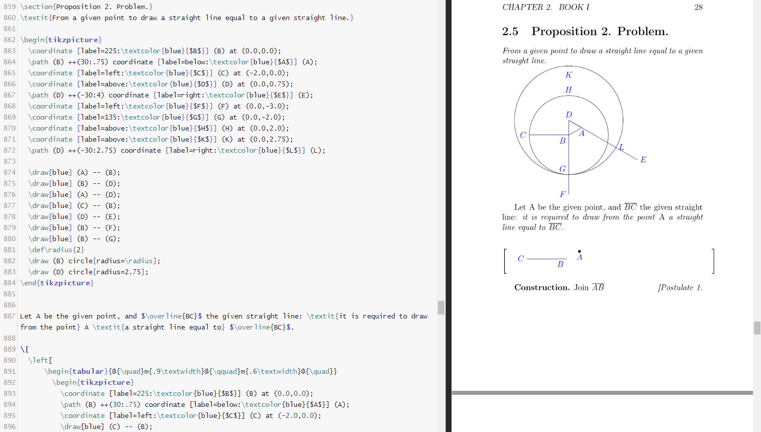 CSharpForYou: Euclid, Mathematics, LaTeX, and Overleaf: a brief asside