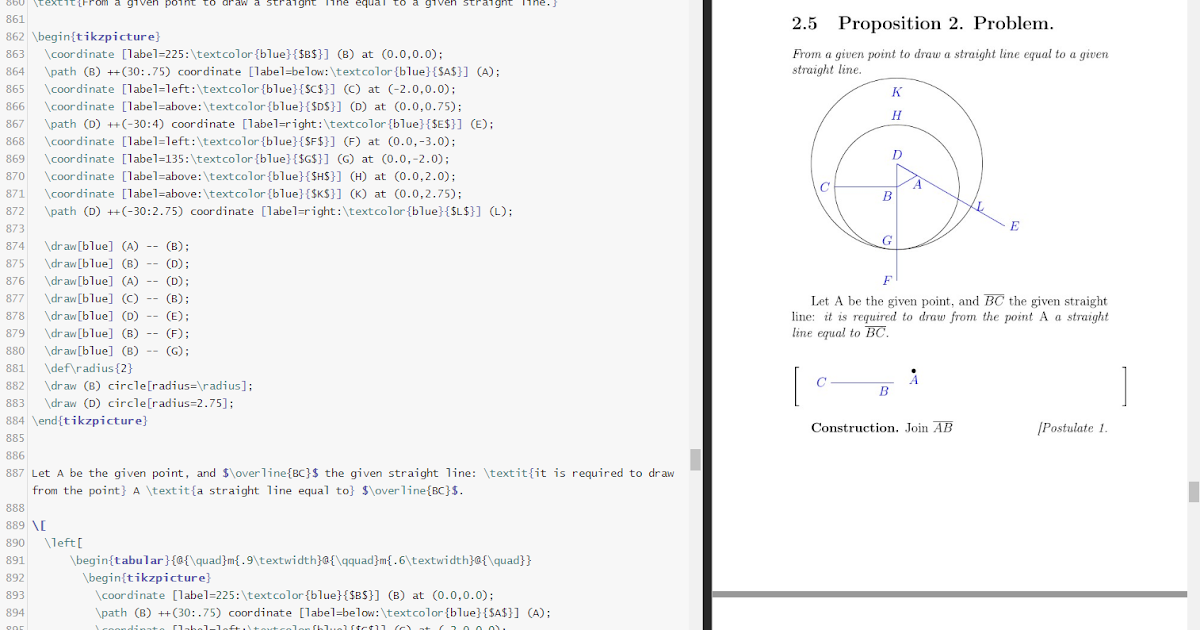 CSharpForYou: Euclid, Mathematics, LaTeX, and Overleaf: a brief asside