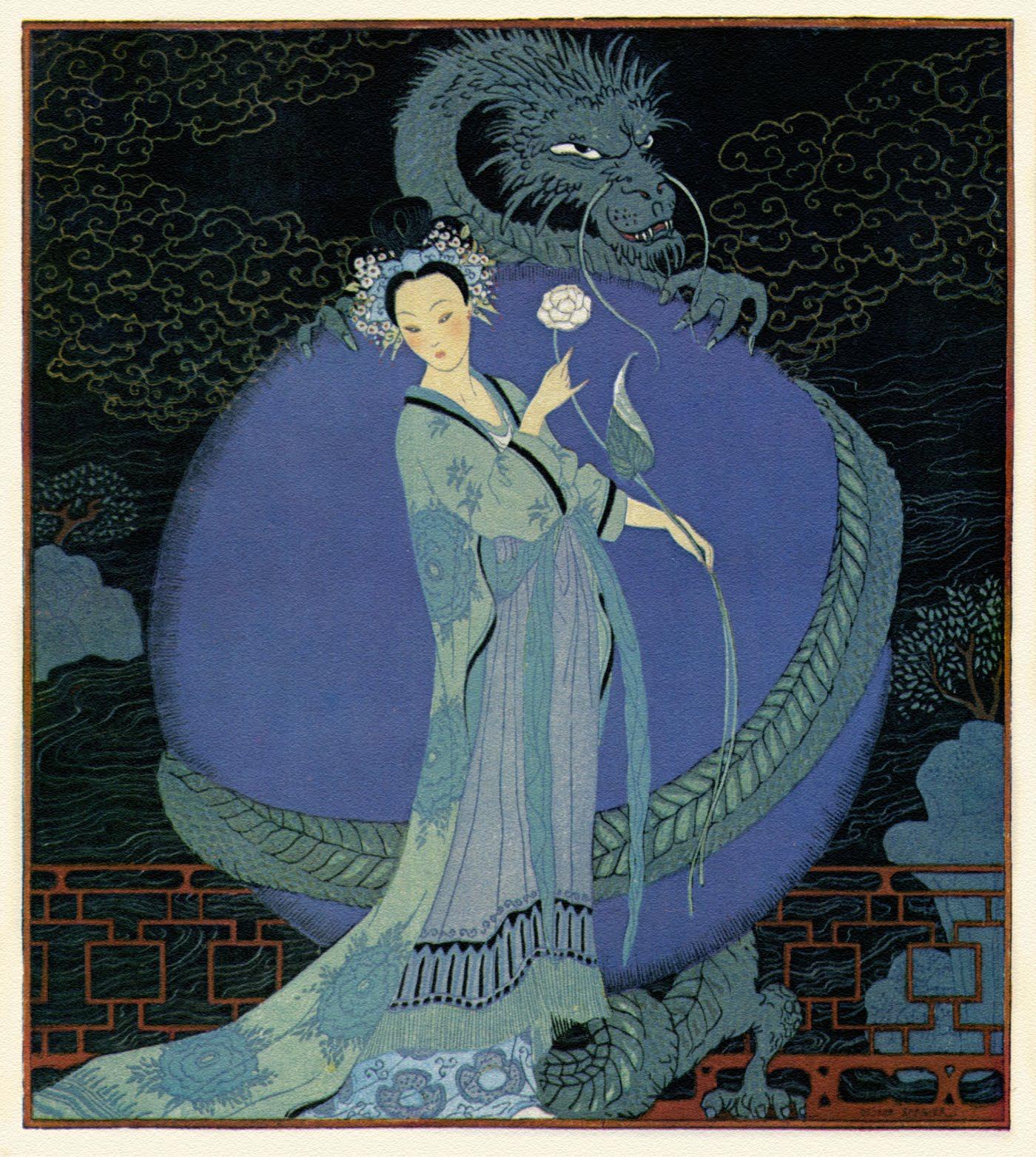 amudu: 'Georges Barbier' Paintings (1882 - 1932)