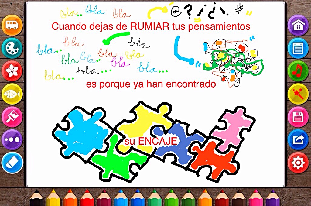 DISCERE: Visual Thinking Life: Cuando dejas de RUMIAR...