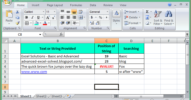 FIND Function | Excel Solutions - Basic and Advanced