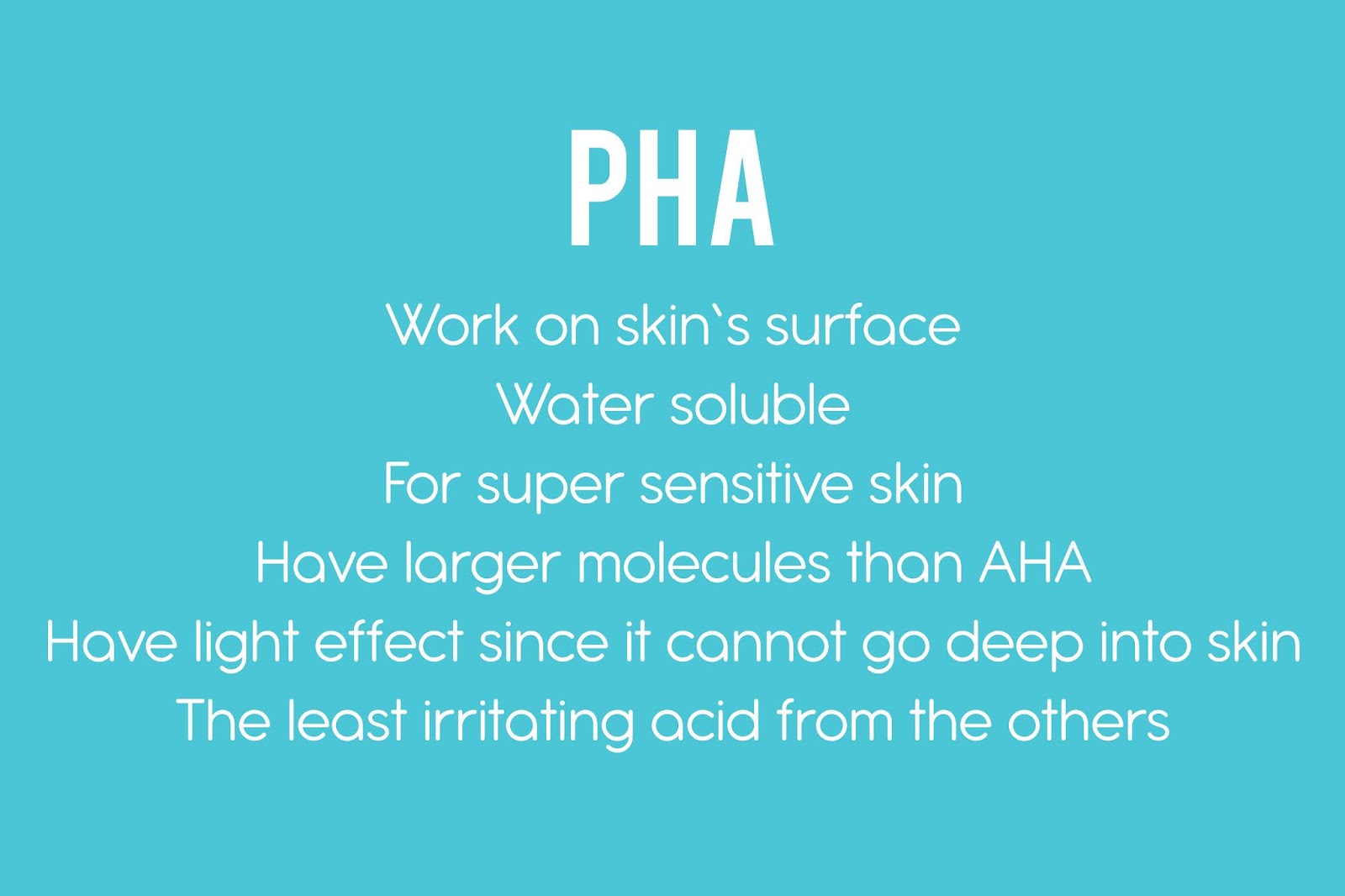 What are AHA, BHA and PHA? - La Peche Beauty Room