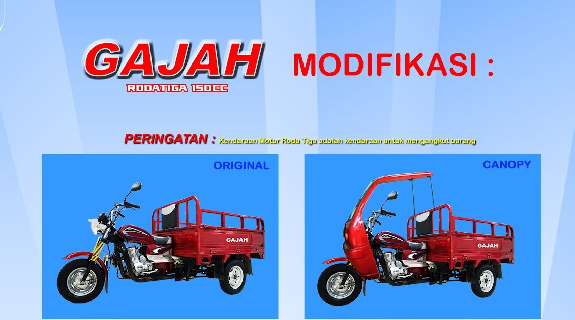 Harga Motor Roda Tiga Ktm Gajah - sepakmotor