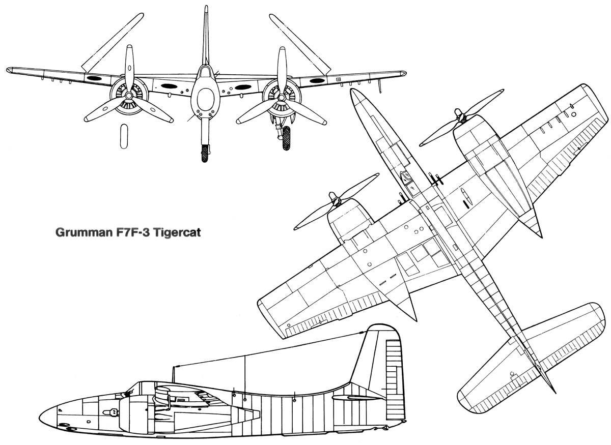 Оружие массового поражения: Тяжелый палубный истребитель Grumman F7F ...