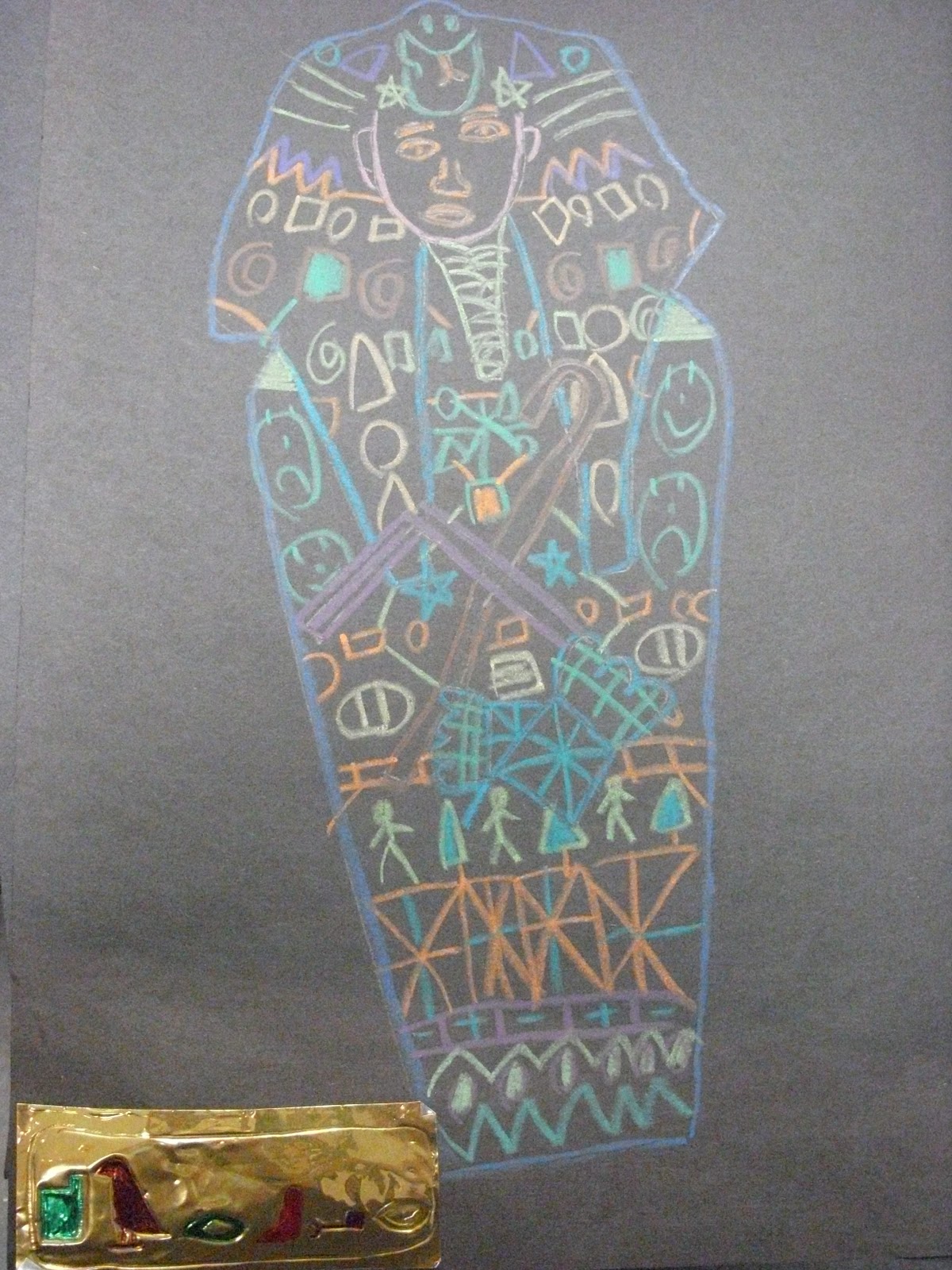 Cartouche Pattern Template