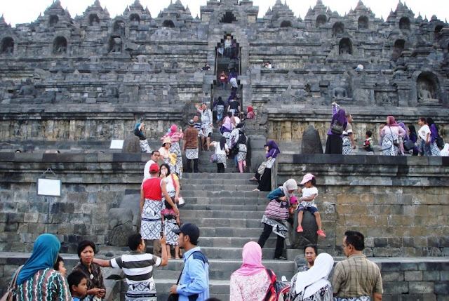 The Splendor of Borobudur temple