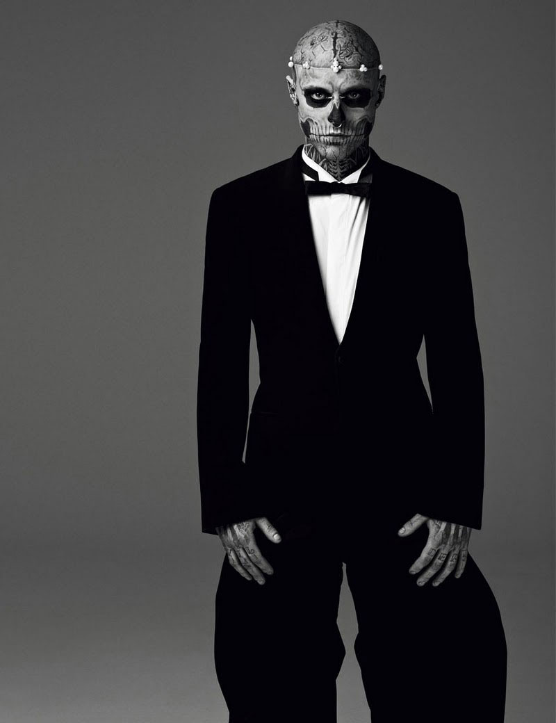 By the way...: Rick Genest aka Zombie Boy