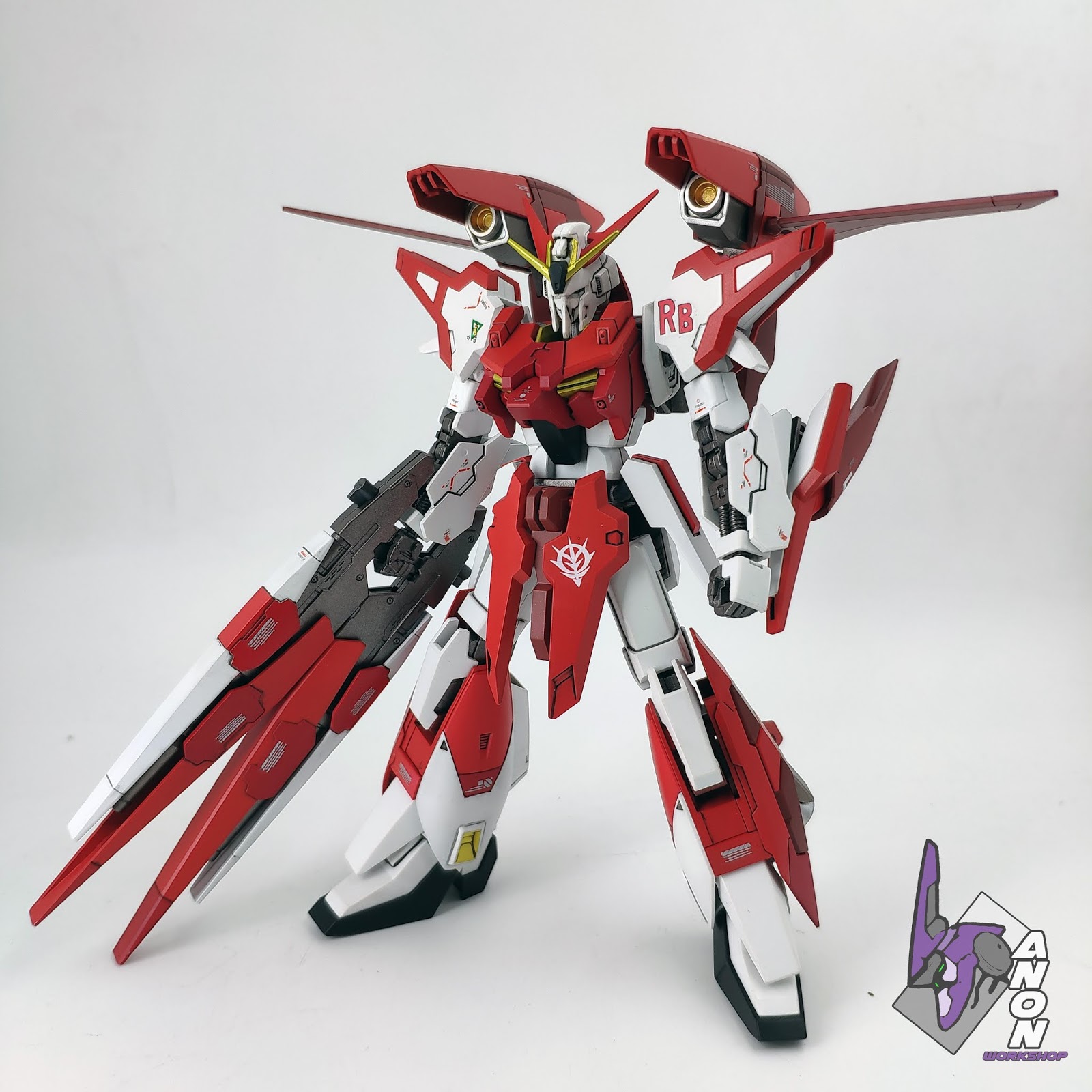Painted Build: HGBF 1/144 A-Z Gundam "Johnny Ridden Custom"