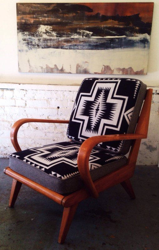 GOLDEN DREAMLAND: Interior Design Trend: Pendleton Fabric Upholstered ...