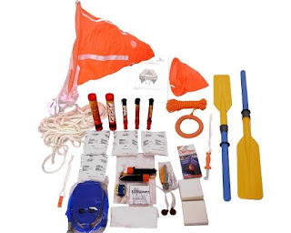 difference between liferaft solas a and b pack