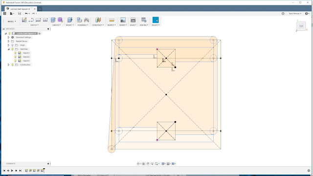 Mark Rehorst's Tech Topics: CoreXY Mechanism Layout and Belt Tensioning