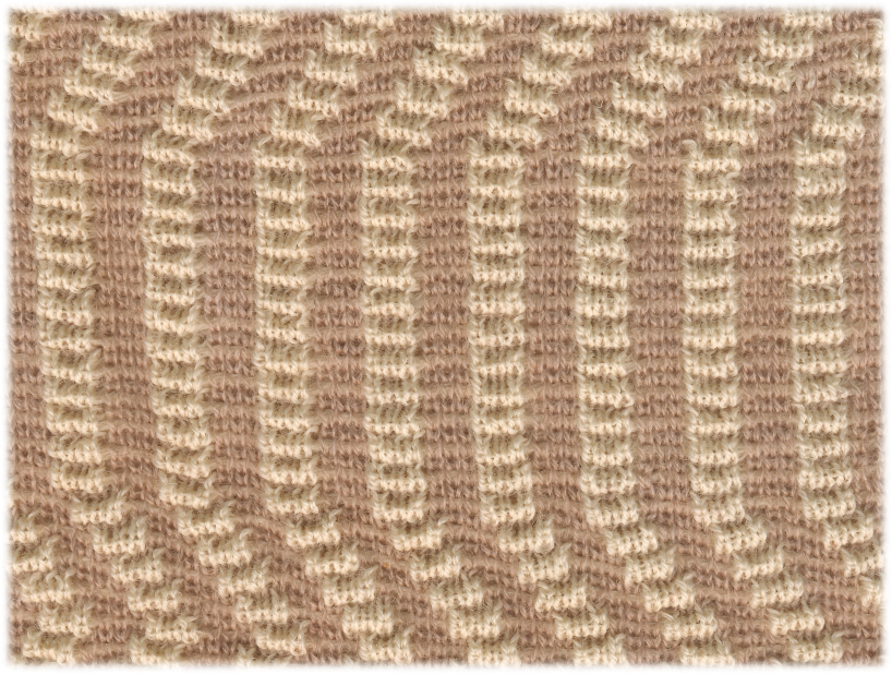 Knitting in the fastlane: Knitting interlock on a hand knitting machine ...