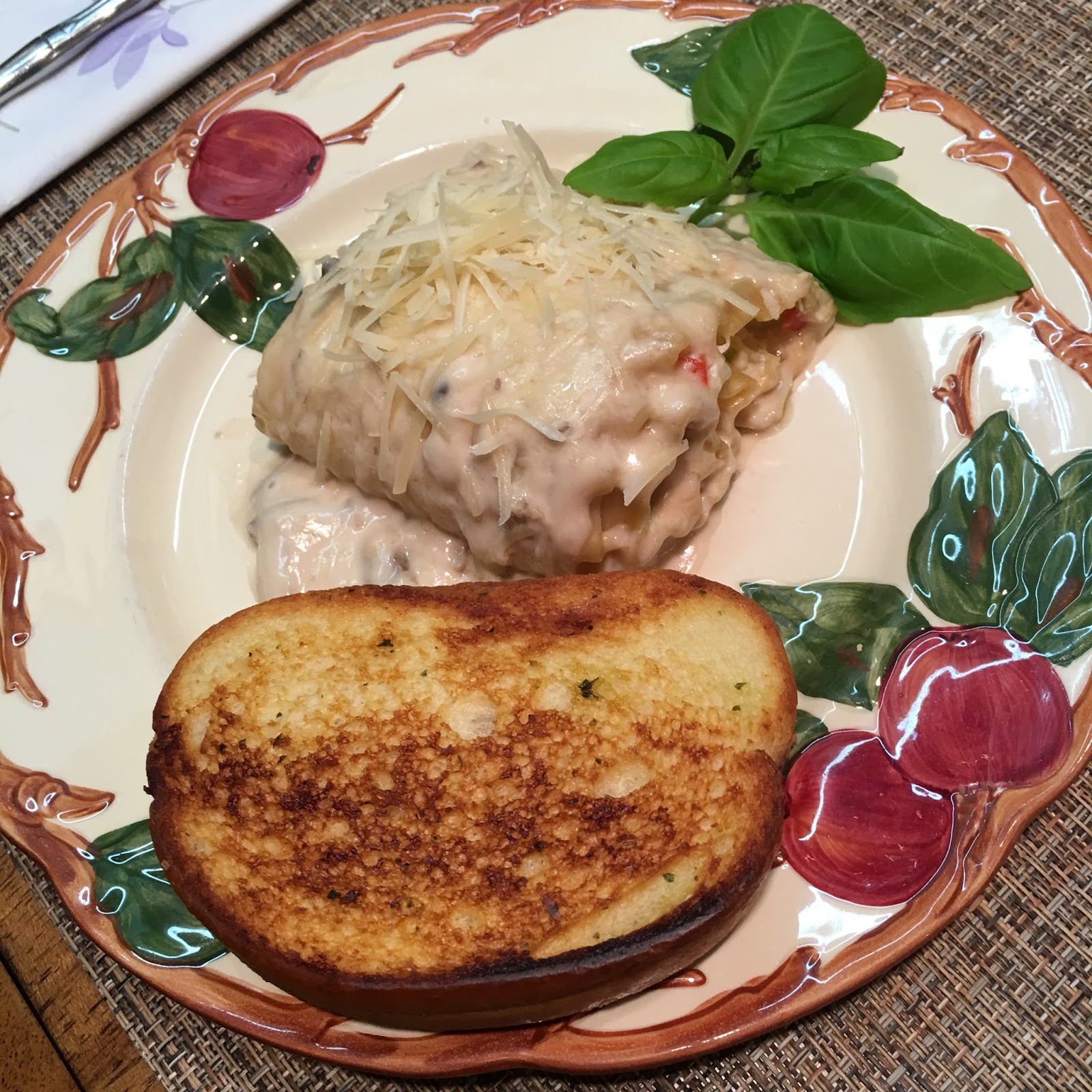 The Swedish Chef: Crab Stuffed Pasta Rolls