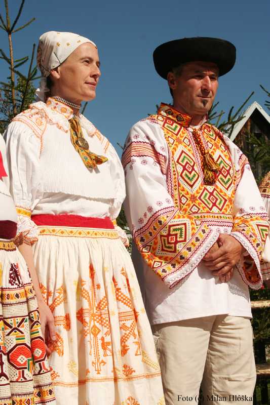 FolkCostume&Embroidery: Costume of Čičmany and vicinity, Slovakia
