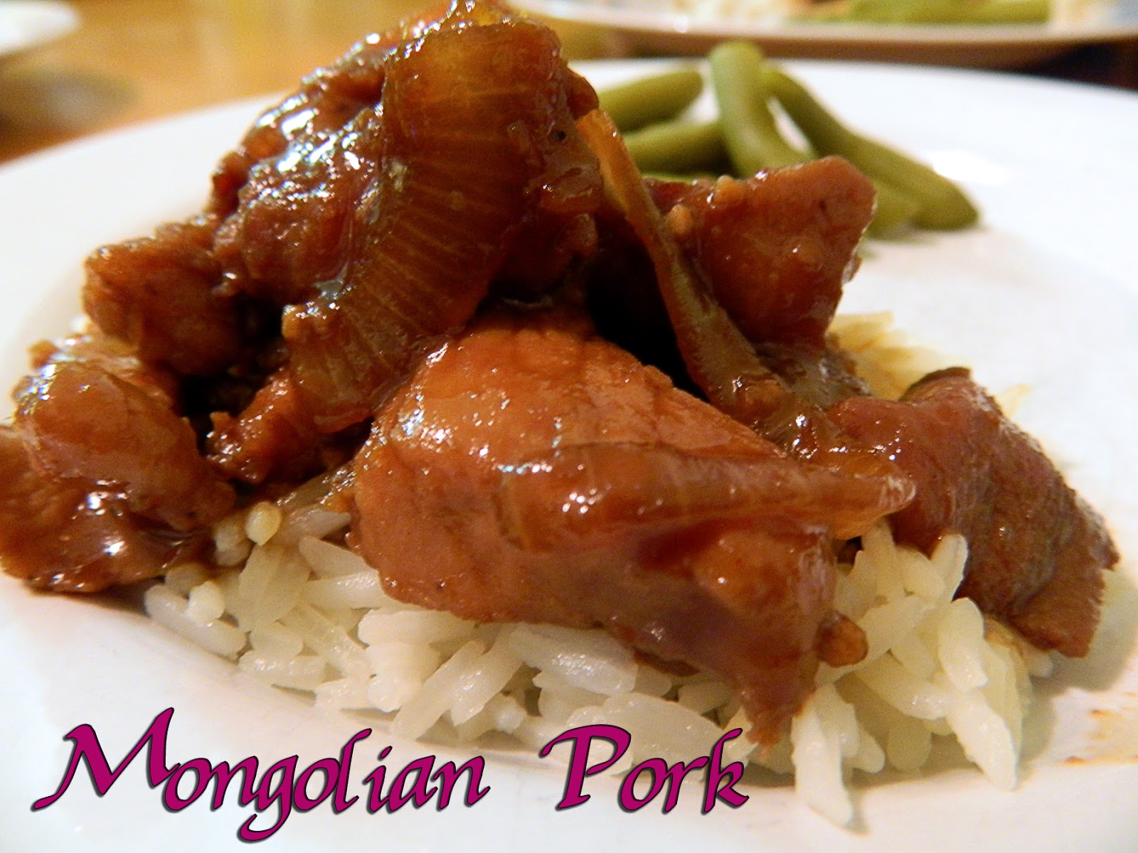 Eating Bariatric: Mongolian Pork