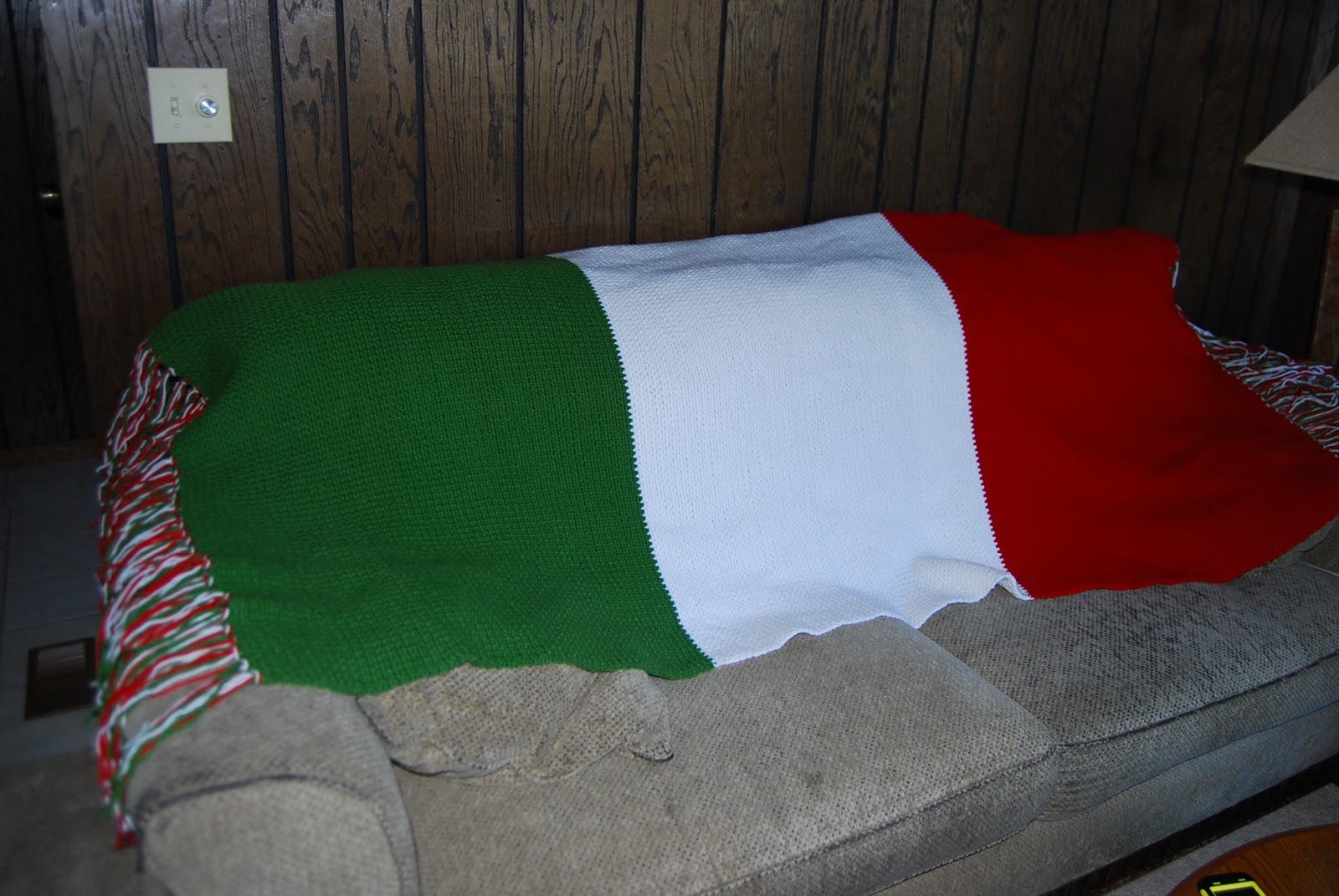 Wilamar Farm: Crocheted Italian Flag