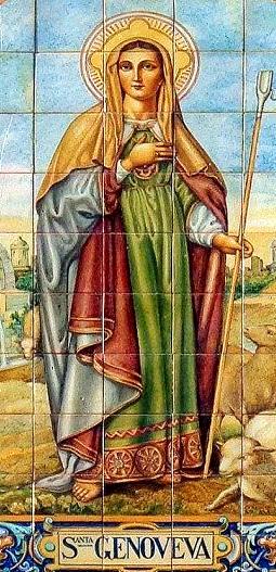 PÁGINA EDUCATIVA MADRE CREATIVA: IMAGENES DE SANTA GENOVEVA