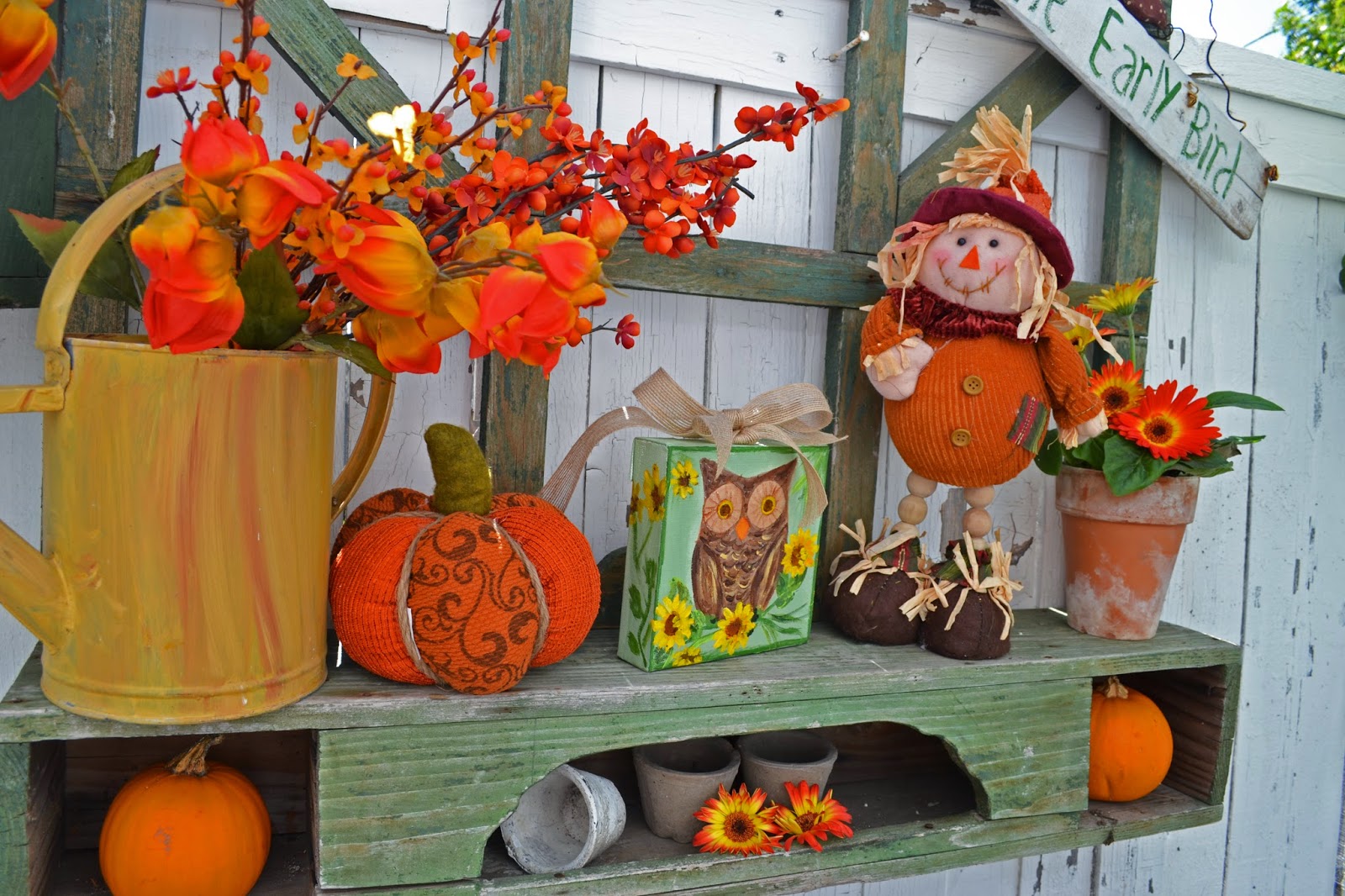 My Painted Garden: Let's Paint a Whimsical Fall Owl Together