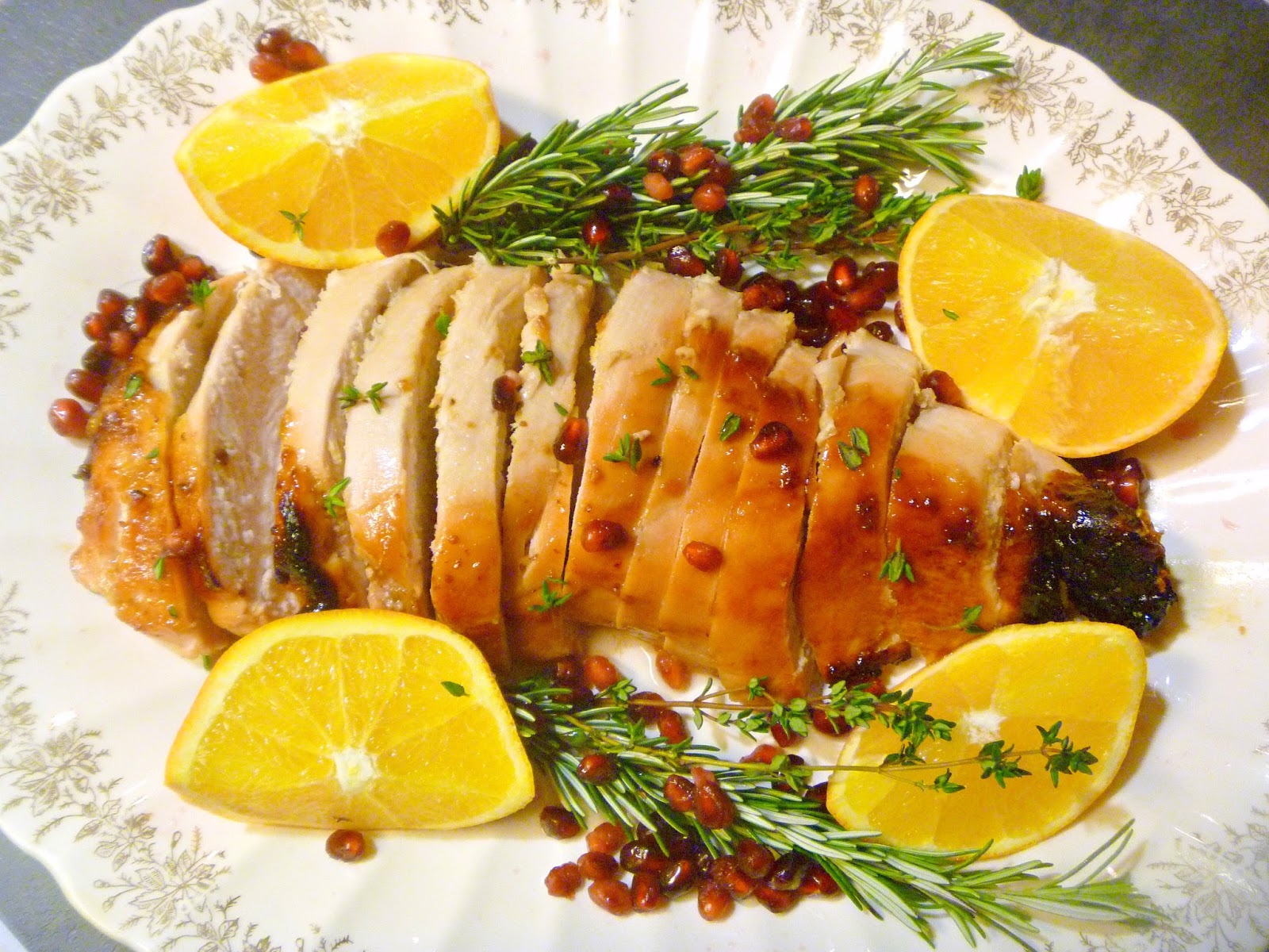 Slice of Southern: Citrus Rosemary Glazed Turkey Breast