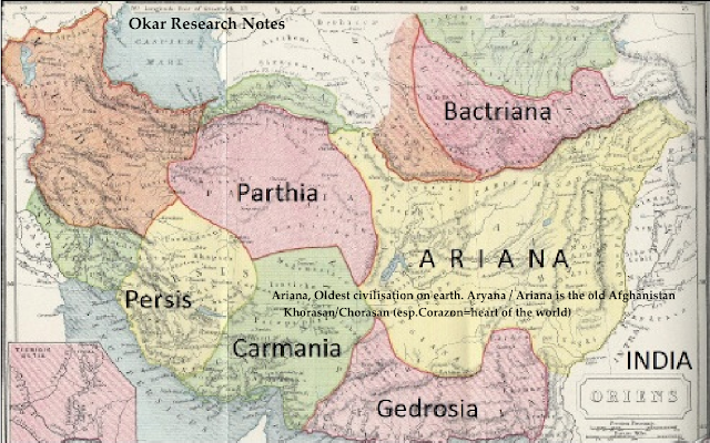 Okar Research: Airyana Vaeja, Arya Varta & Shambhala