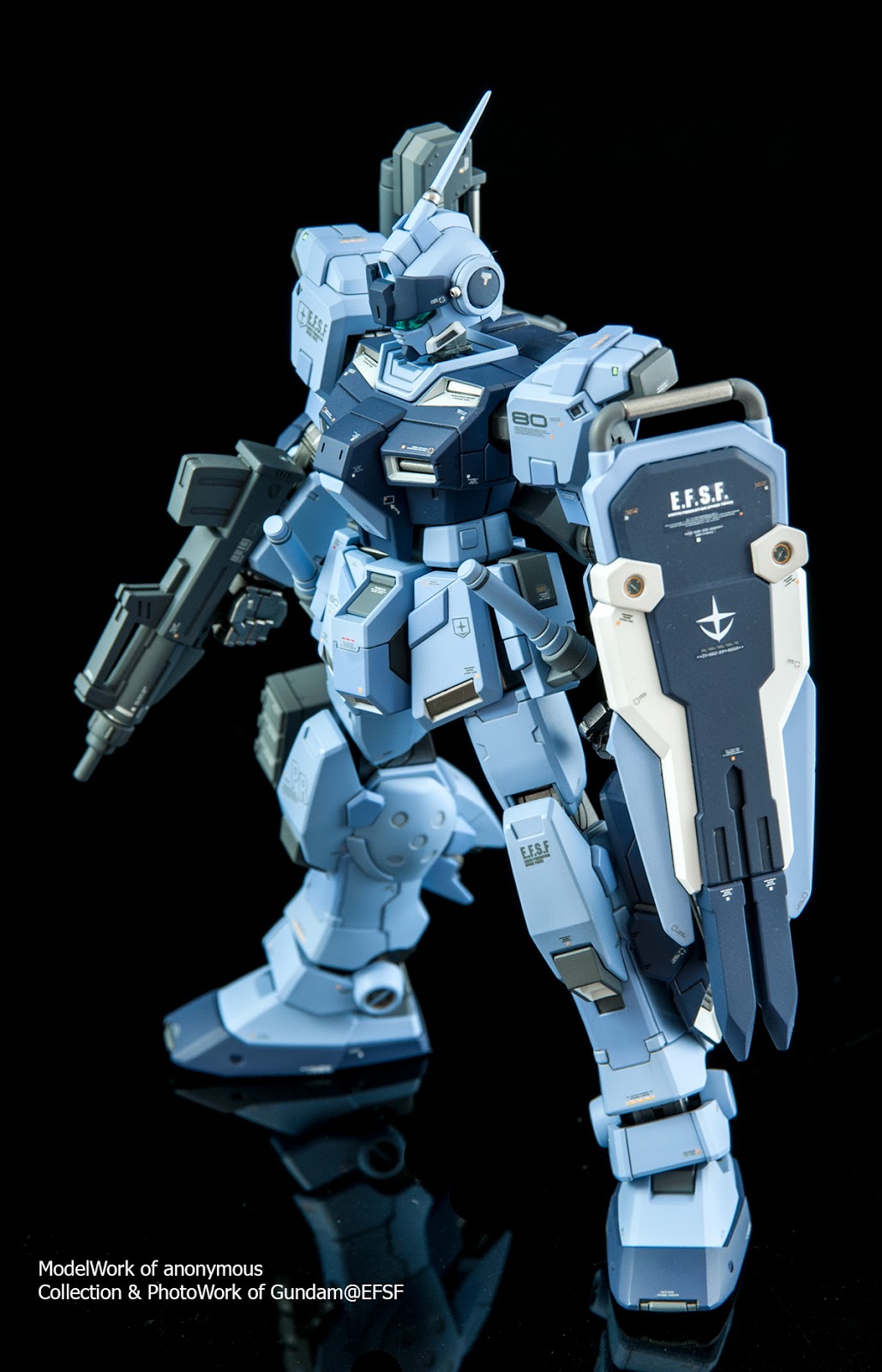 GUNDAM GUY: HGUC 1/144 Pale Rider 蒼白騎士 - Painted Build