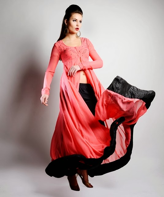 Bollywood Actress Saree Collections: Trend Of Anarkali Front Open ...