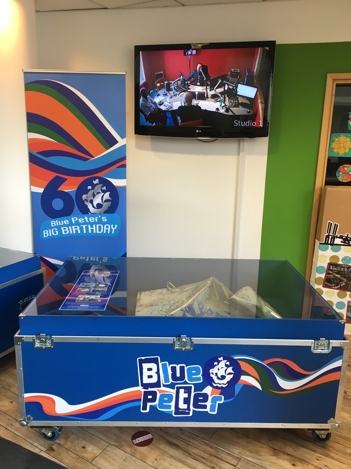 Blue Peter 90`s Time Capsule Tour at BBC Radio Leicester