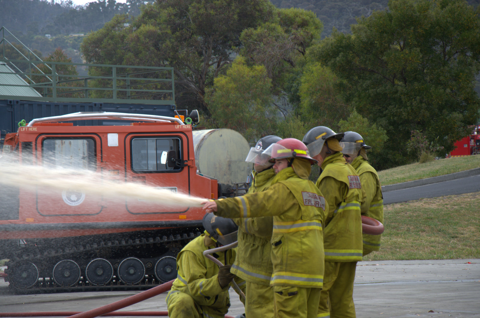 My Antarctic Adventure: Fire fighting & Emergency response team training
