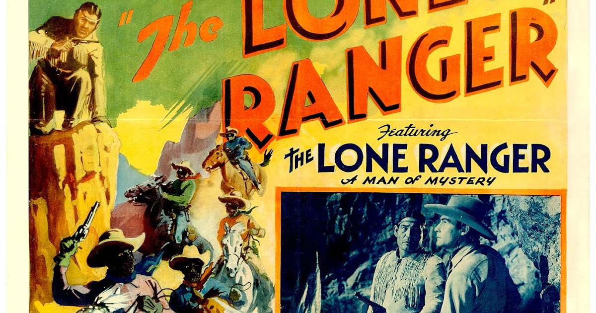 Pop Culture Safari!: Vintage "Lone Ranger" serial poster