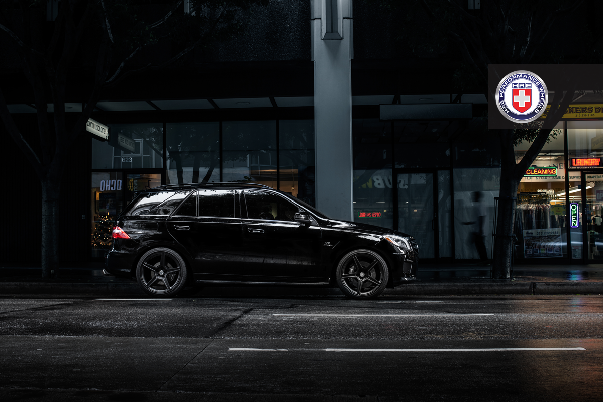 Mercedes-Benz ML63 AMG Shadowline on HRE Performance Wheels | BENZTUNING