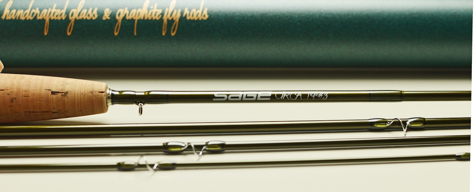 Handcrafted graphite and fiberglass fly rods: Sage Circa