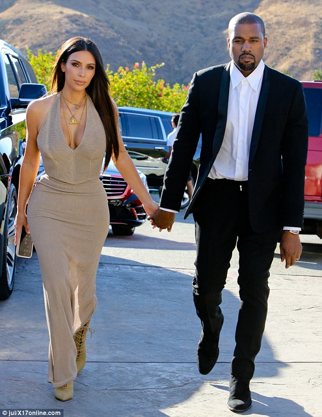 Kim And Kanye West Step Out Looking Glamorous For A Friends Wedding