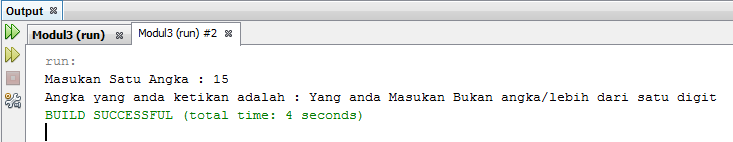 Modul 3 - Statement Percabangan