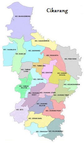 Cikarang Menjadi Kota Industri | Rental Mobil Di Jakarta Utara