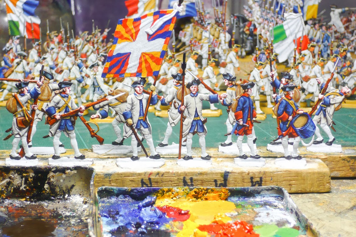 My Seven Year's War: My Way to paint 30 mm ‘Flat’ Miniatures – Might ...