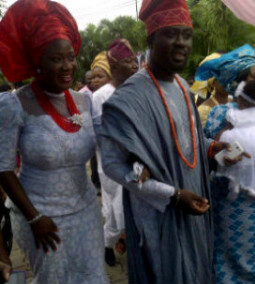 Photos: Mercy Johnson & Hubby Prince Okojie Dedicate Baby Purity ...