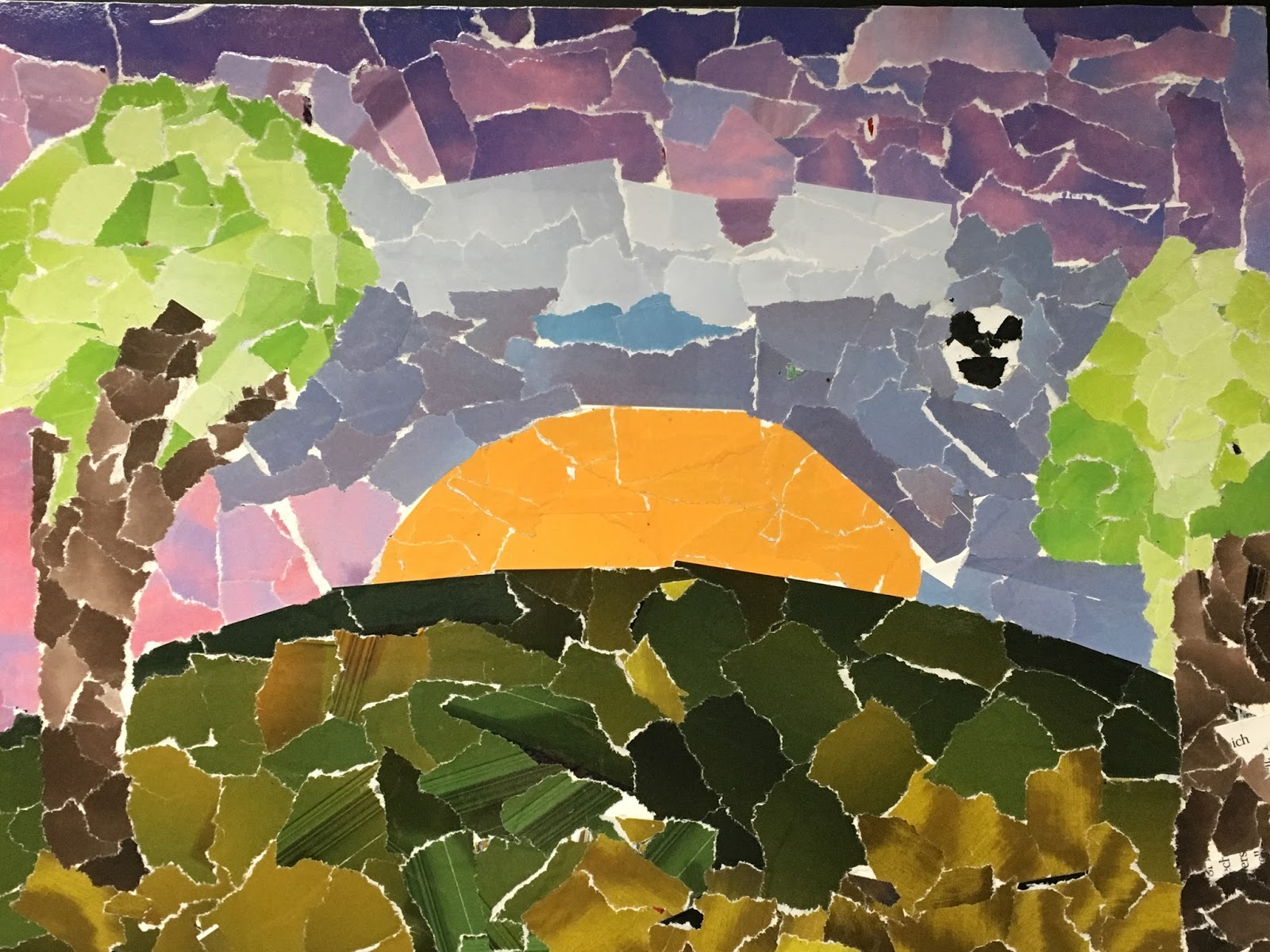 Mrs. Wille's Art Room: Landscape Collages