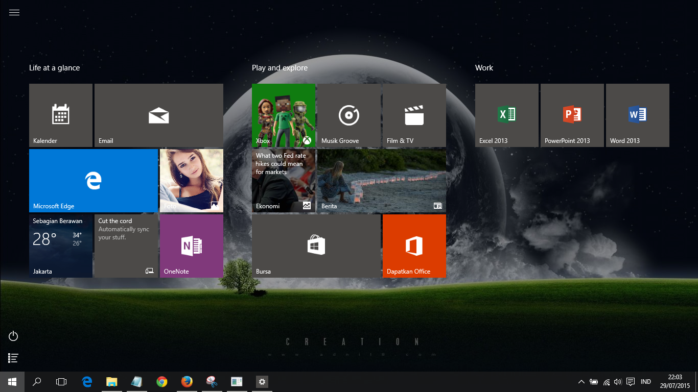 fitur windows 10 ~ Tutorial Lengkap