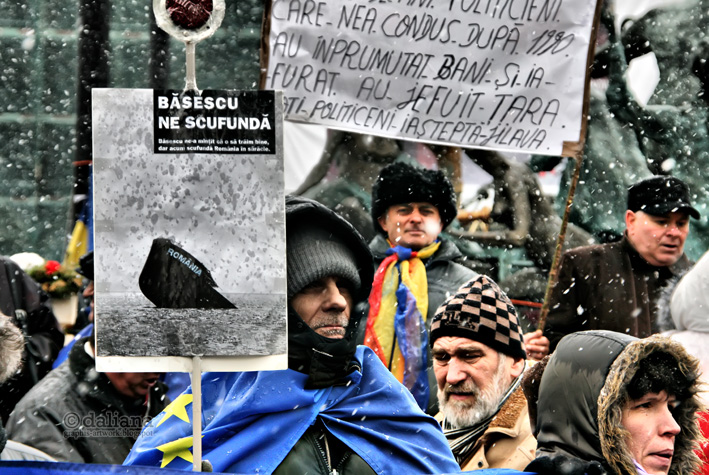 Photographis: Protest - Bucuresti - ziua a 10-a