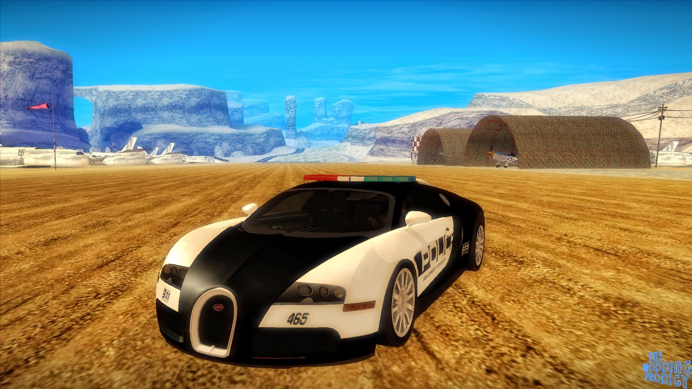 NFS Hot Pursuit Bugatti Veyron 16.4 Police Car | GTAIMTalk
