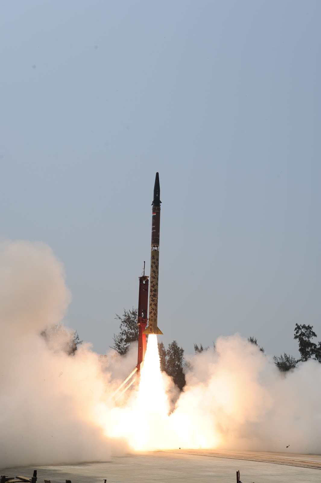 Strategic Forces Command "successfully flight tested" Agni-2 missile ...